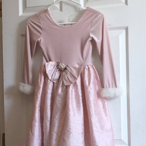 Cassie’s Creation | Dresses | Euc Cassies Creations Pink Silk Velvet ...